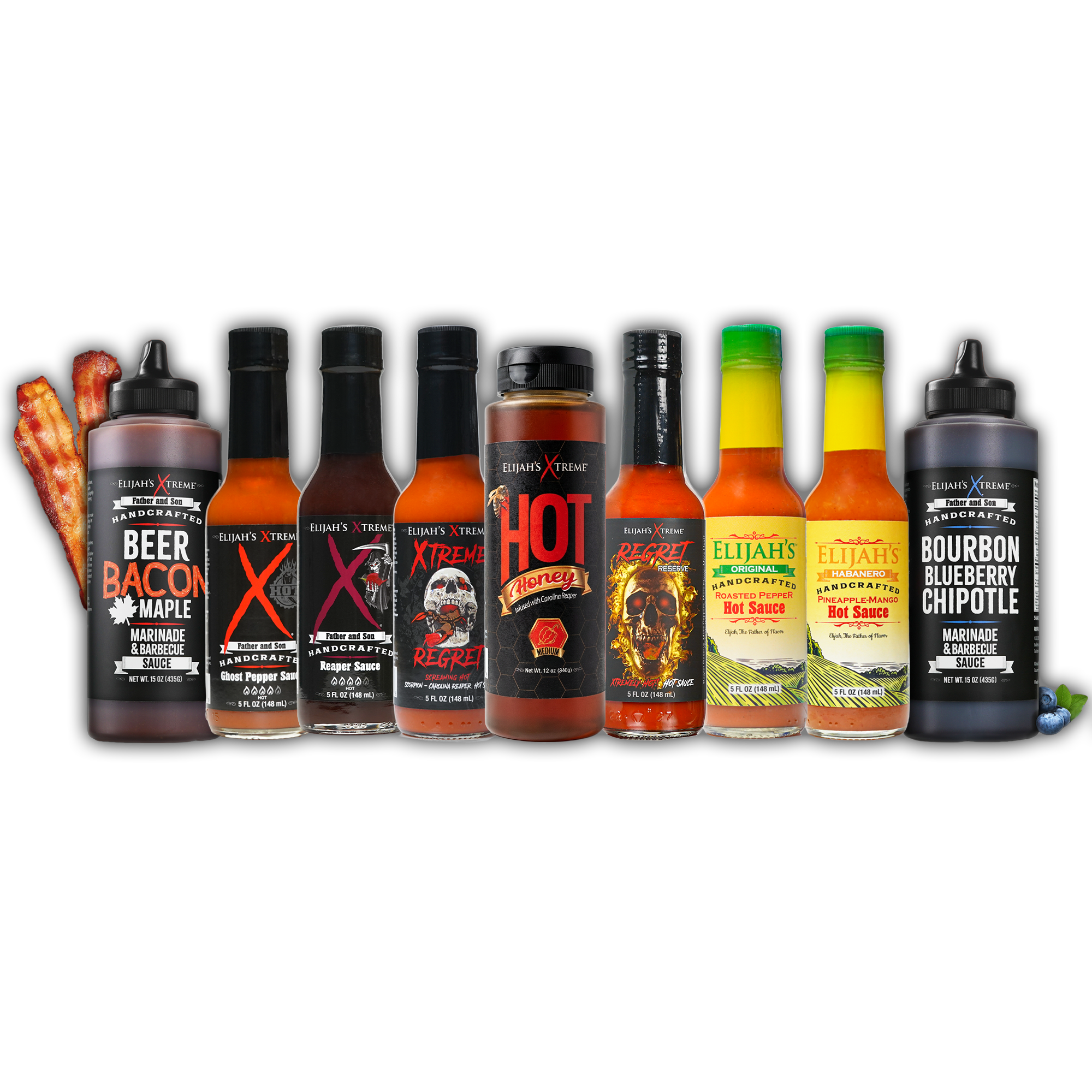 Ultimate Hot Sauce & BBQ Sauce Collection | Elijah's Xtreme®