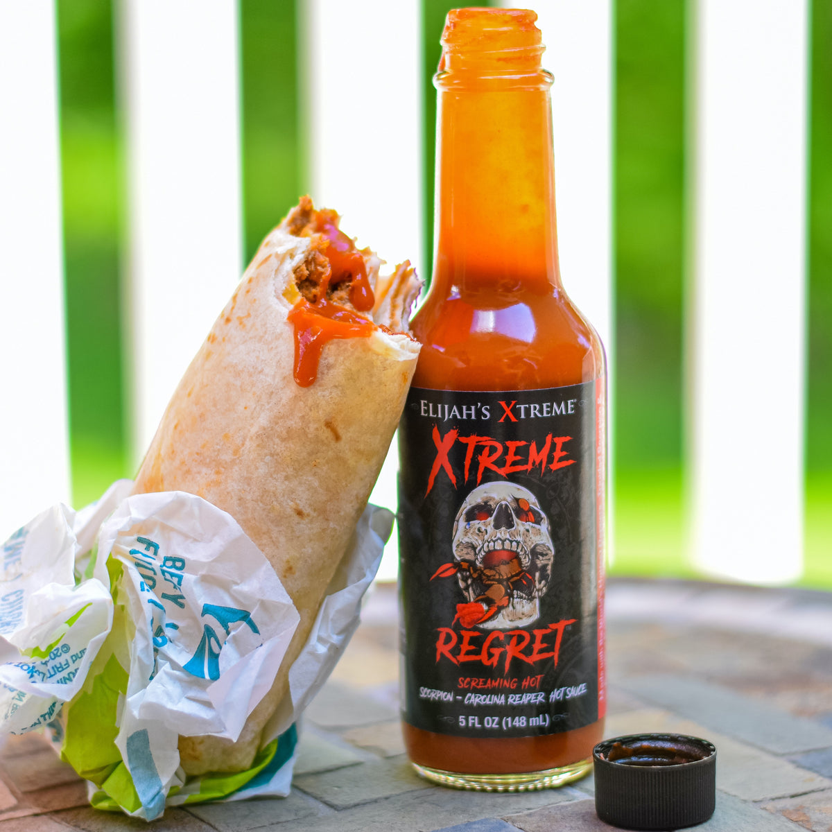 Xtreme Regret Carolina Reaper & Scorpion Hot Sauce | Elijah's Xtreme